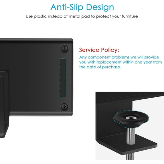 JUNCHI-Desk Power Strip with 20W USB C Fast Charge Port, White 800J ...