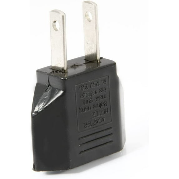 JUNCHI-E-U1009618AK EU Europe to US USA Travel Power Plug Adapter ...