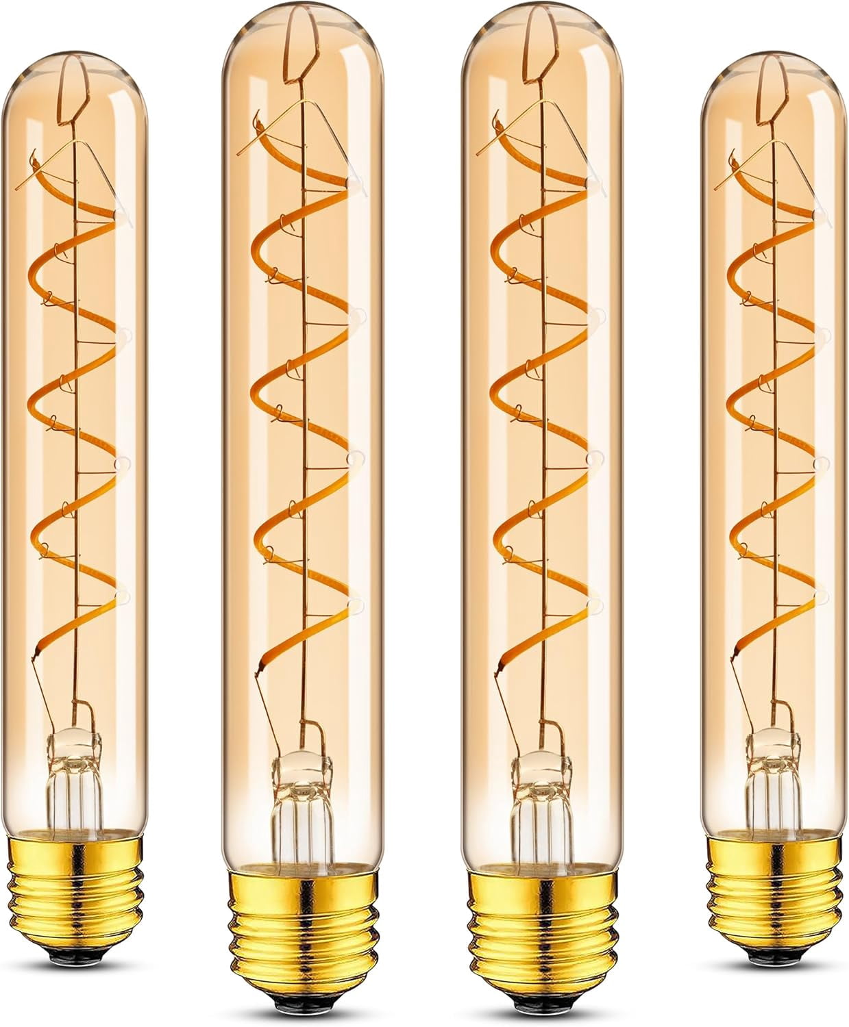 JUNCHI-E26 40 Watt Long Light Bulb,7.3inch Tubular Light Bulbs Dimmable ...