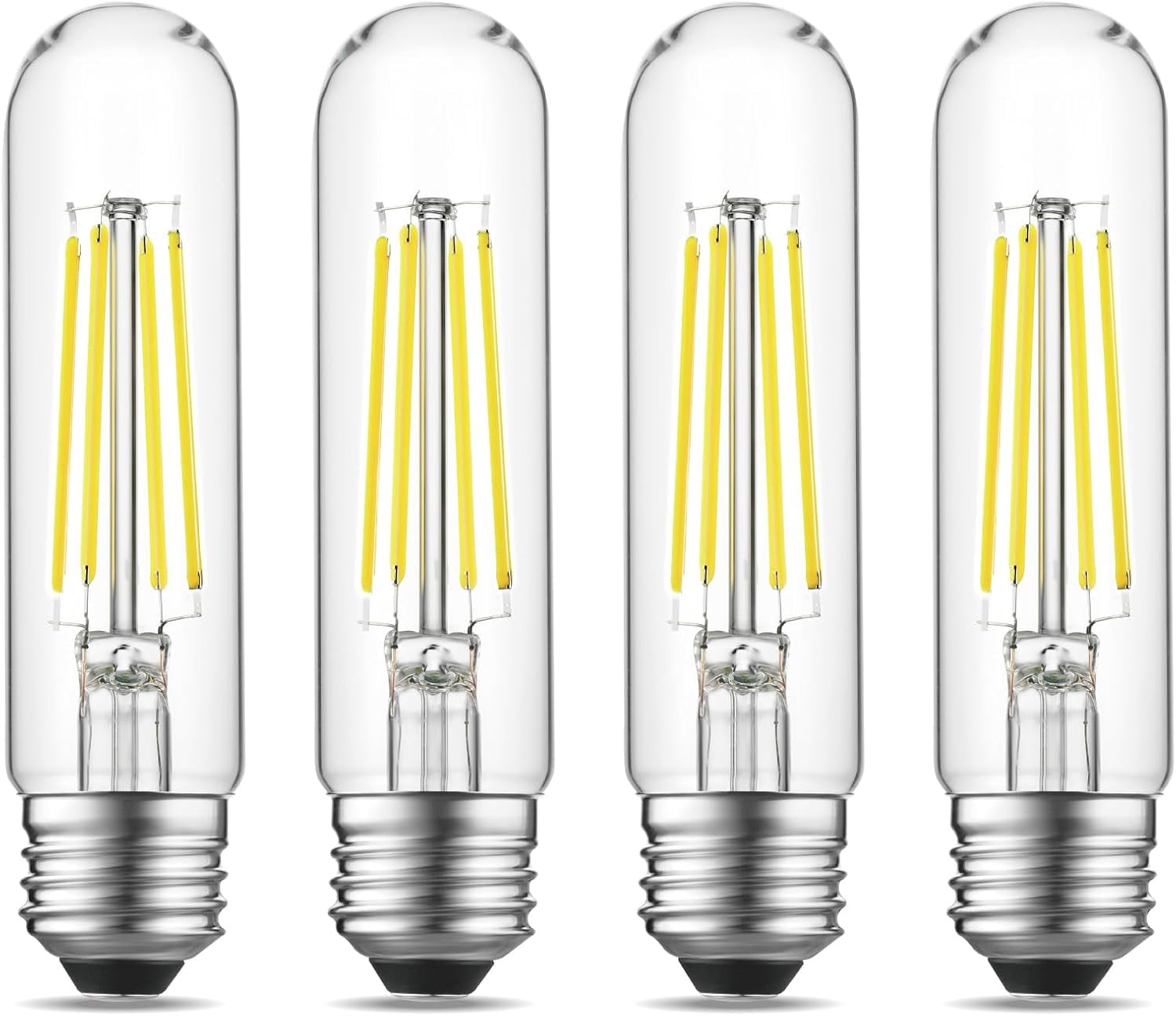 JUNCHI-E26 LED Bulb 6W Equal 60 Watt Light Bulbs Daylight 5000K E26 ...
