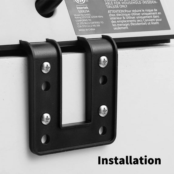 JUNCHI-Emerising 2-Pack Desk Edge Mount Power Strips with 4 USB Ports ...