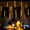 JUNCHI-Halloween Decorations - Floating LED Candles with Remote Control ...