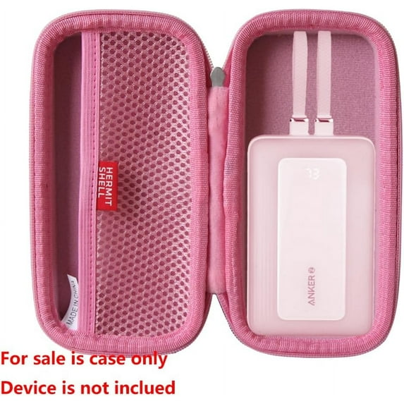 JUNCHI-Hard Travel Case for Anker Zolo Power Bank, 10,000mAh /20,000mAh ...