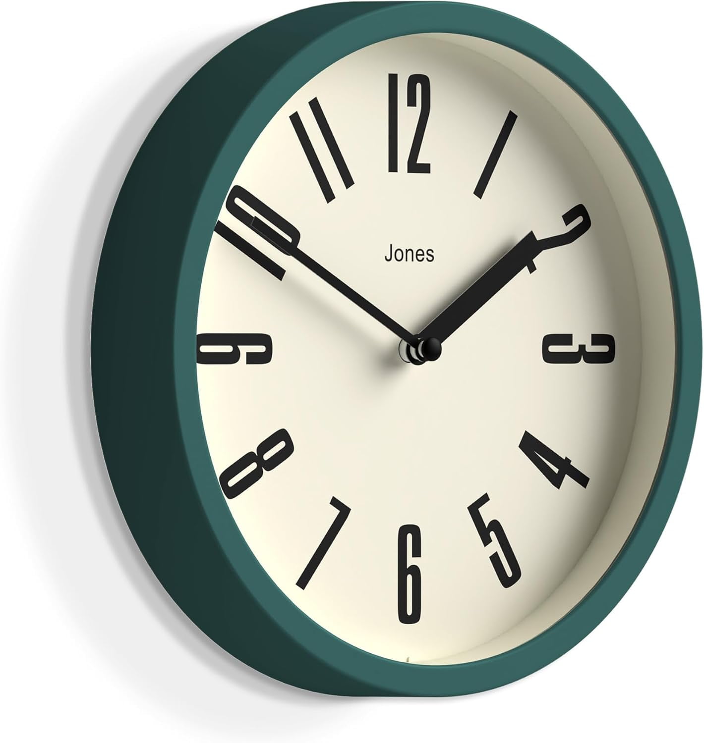 JUNCHI-® Hot Tub Wall Clock | Small Retro Round Clock | 8 inch | Dark ...