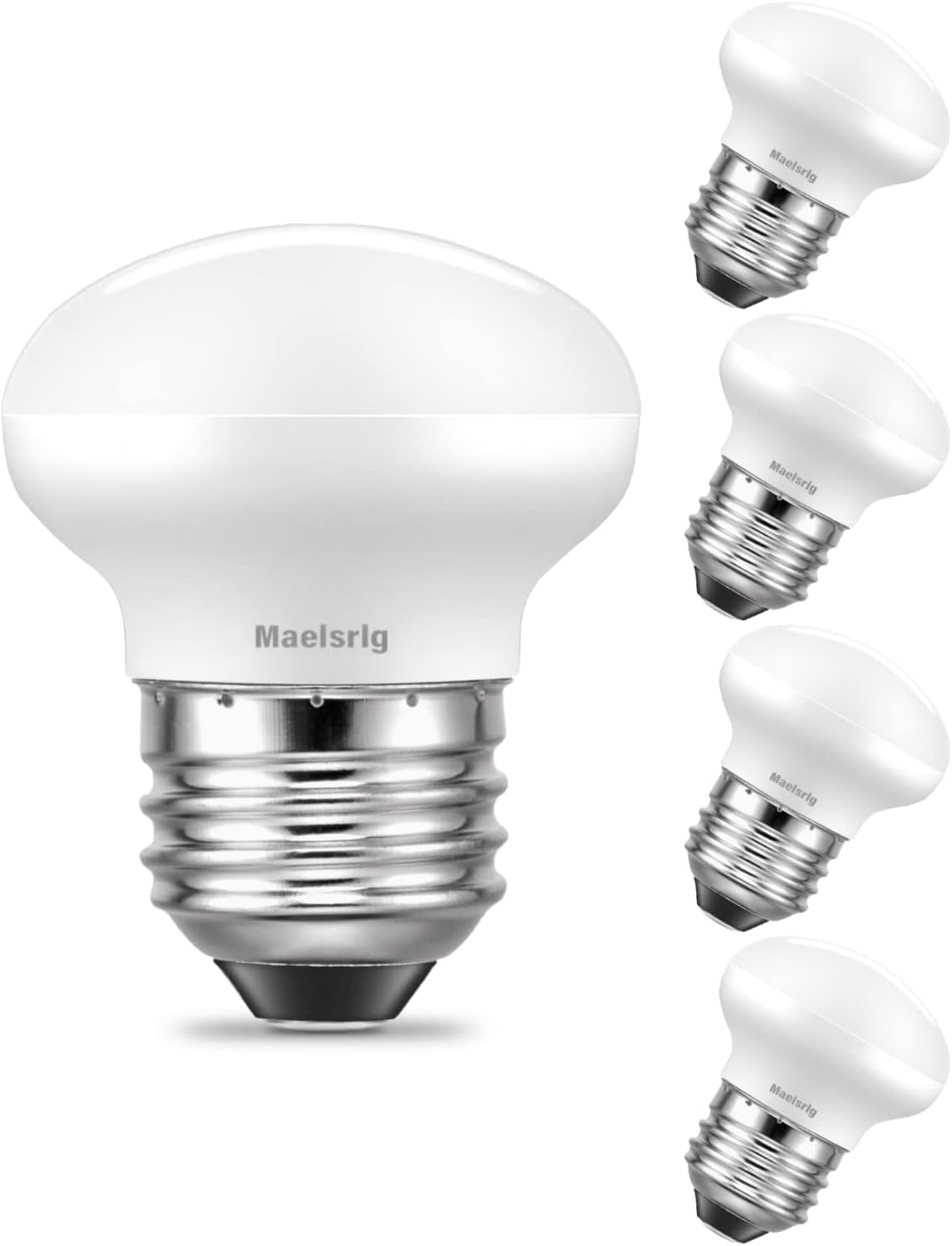 JUNCHI-R14 LED Bulb 4W(40W Equivalent) Mini Reflector Flood Light Bulbs ...
