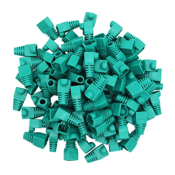 JUNCHI-RJ-45 Strain Relief Boots RJ45 Boots Plastic Network Wire,100 ...