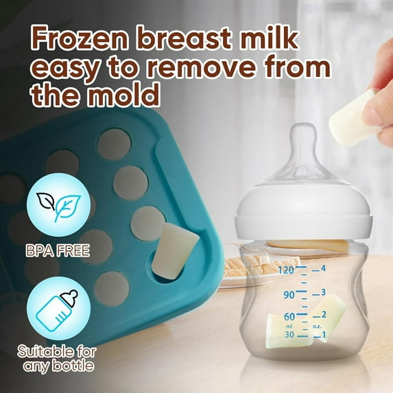 JUNCHI-Silicone Milk Freezer Tray - Perfect Storage Container Silicone ...