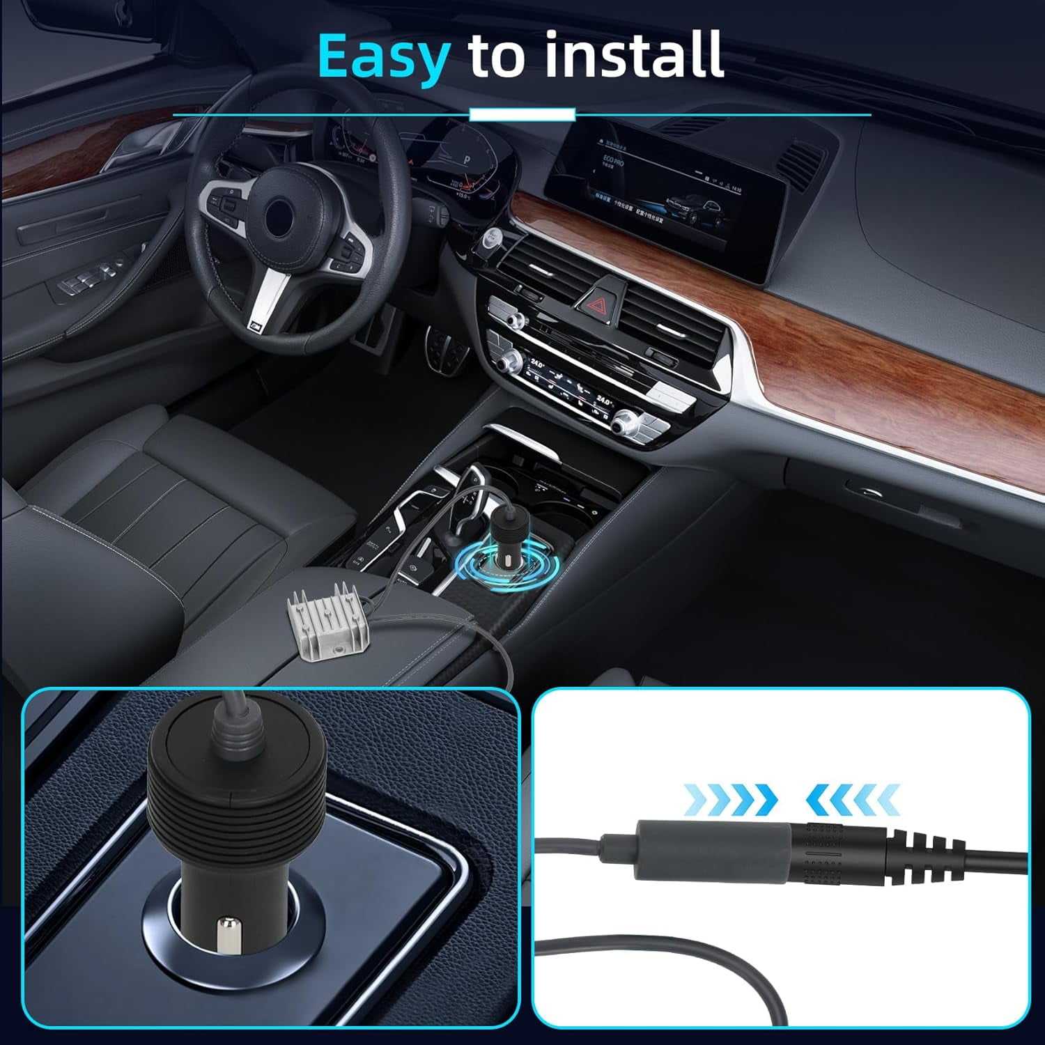 JUNCHI-Starlink Mini Step Up Converter, Waterproof and Dustproof ...