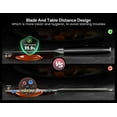 JUNCHI-Steak Knives Set of 4, 4.5 Inch Non Serrated Dinner Knife ...