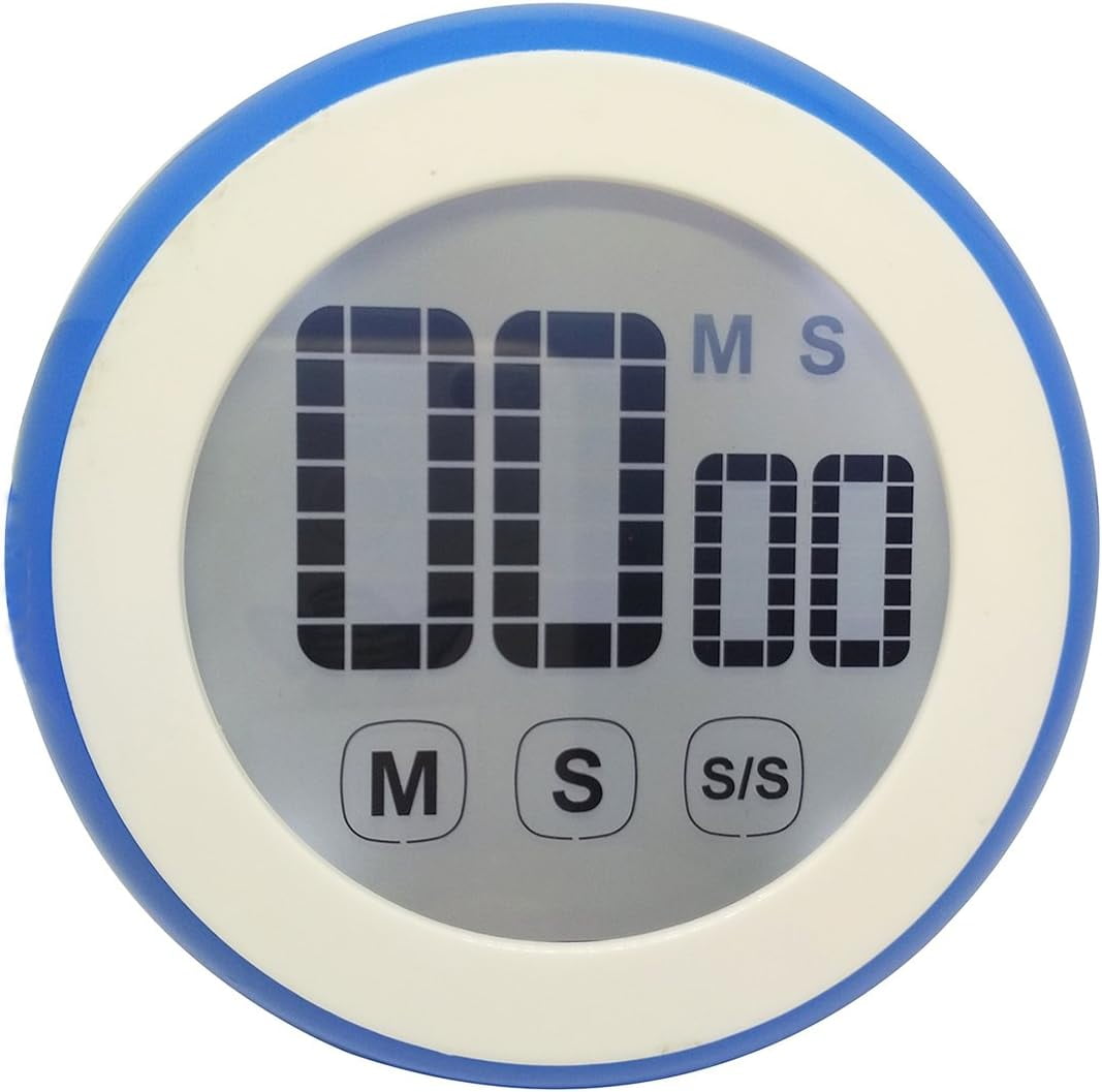 JUNCHI-Touch Screen Loud Alarm Cooking Digital Countdown Timer with ...