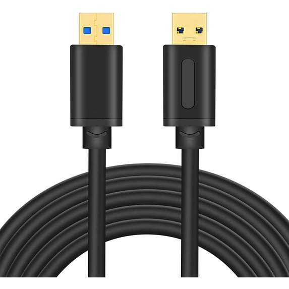 JUNCHI-USB 3.0 A to A Male Cable 12Ft, USB Male to Male Cable Double ...