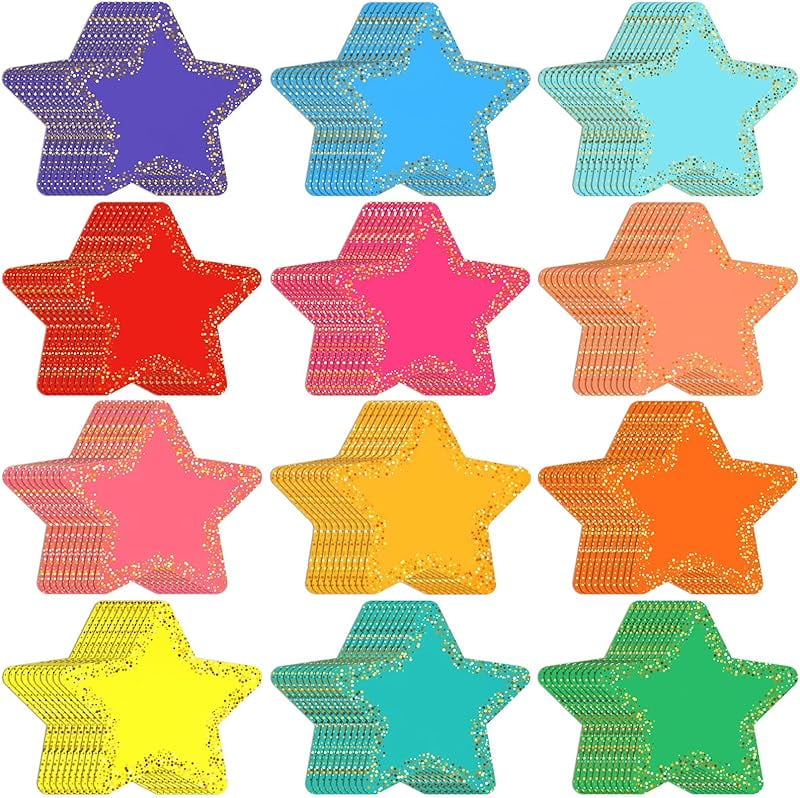 JUNEBRUSHS Flowers Cutout, 120Pcs Spring Summer Paper Cutouts Floral ...