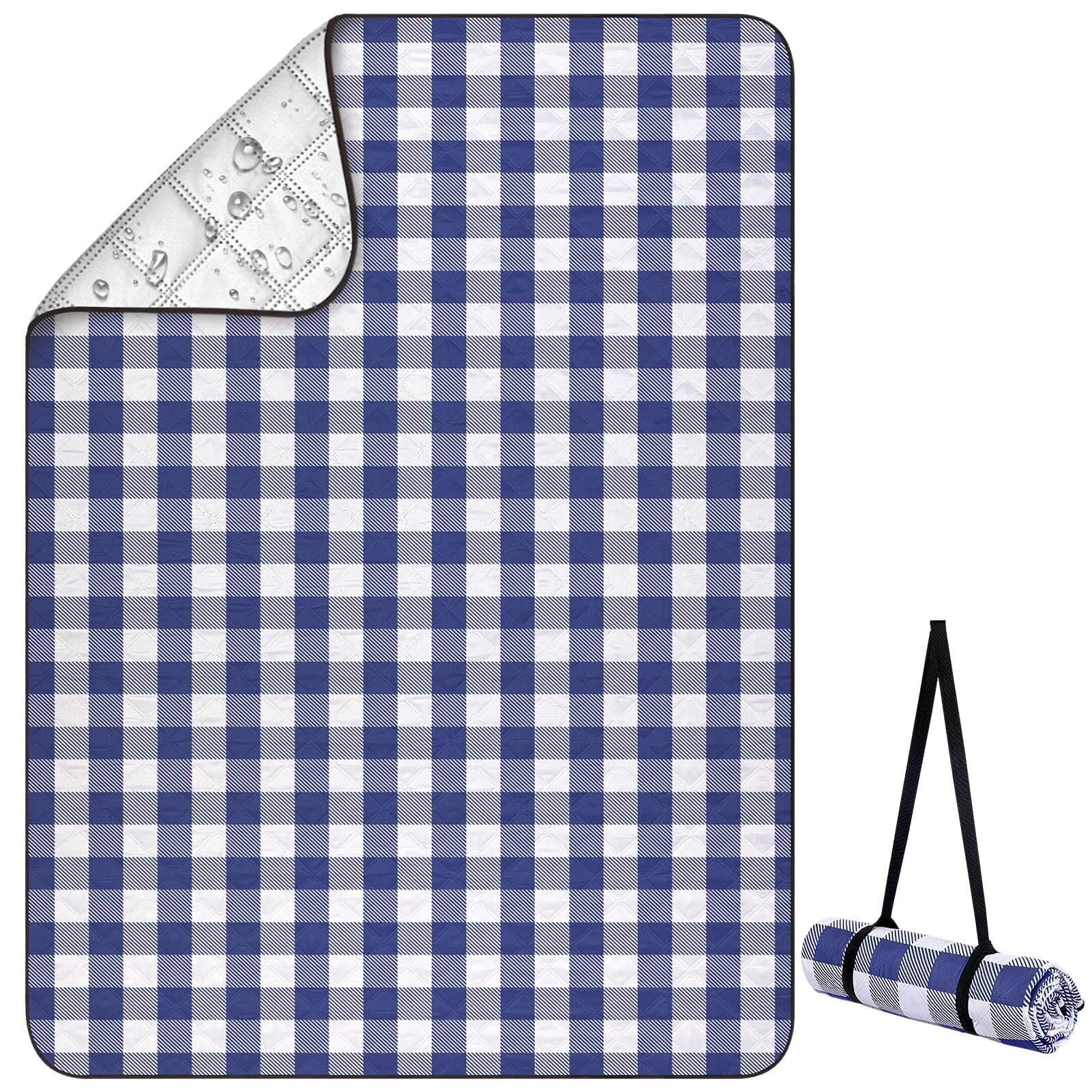 JUNM Picnic Blankets Beach Blanket, Waterproof Outdoor Blanket ...