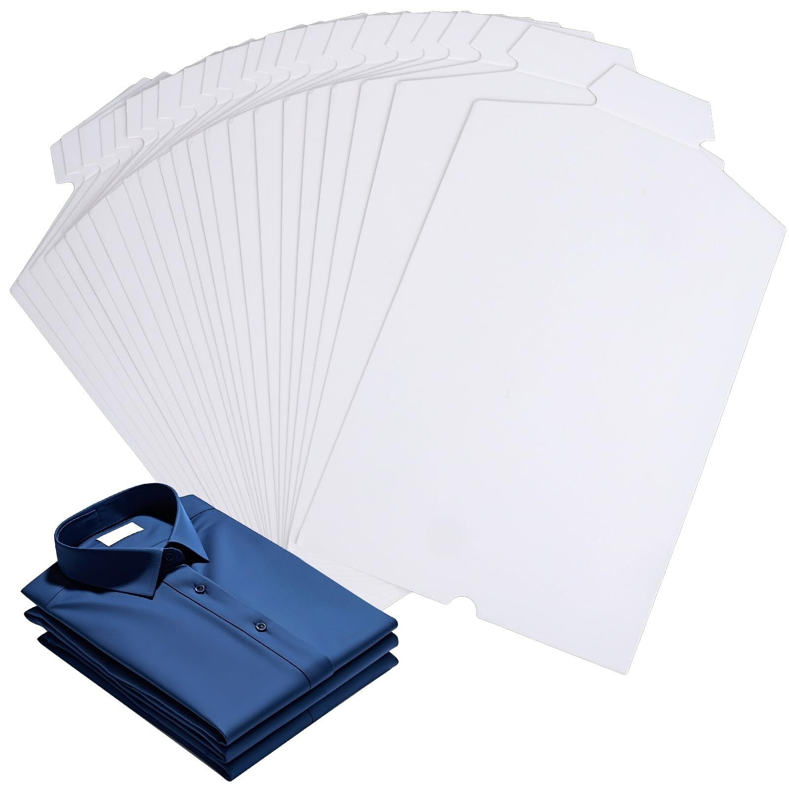 JUNM White Shirt Cardboard Inserts T Shirt Folder Board for Clothes ...