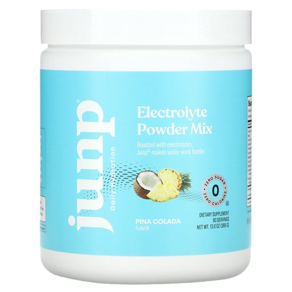 JUNP Hydration Electrolyte Powder Mix Pina Colada 13 oz Sugar-Free ...