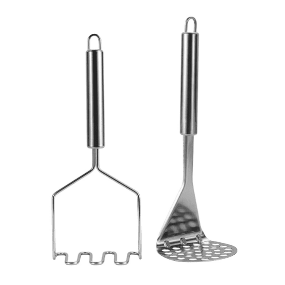 JUNPEI Stainless Steel Potato Masher Manual Masher Household Kitchen ...