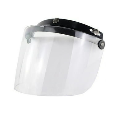 jklymm Windproof 3-Snap Lens Shield for Motorcycle Helmets Up Down Open ...