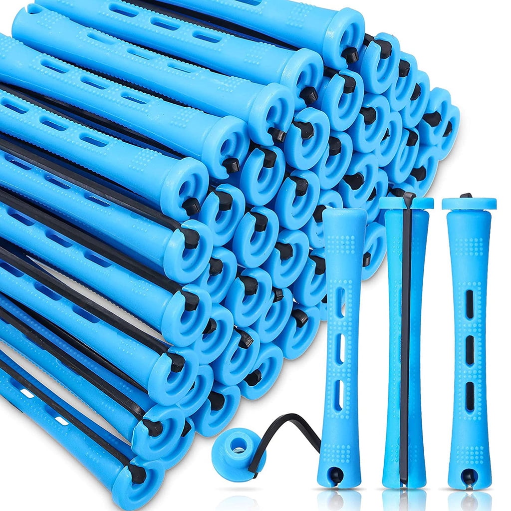 JUNTEX 60pcs Hair Perm Rods Cold Wave Rod Curlers Rollers for Salon ...