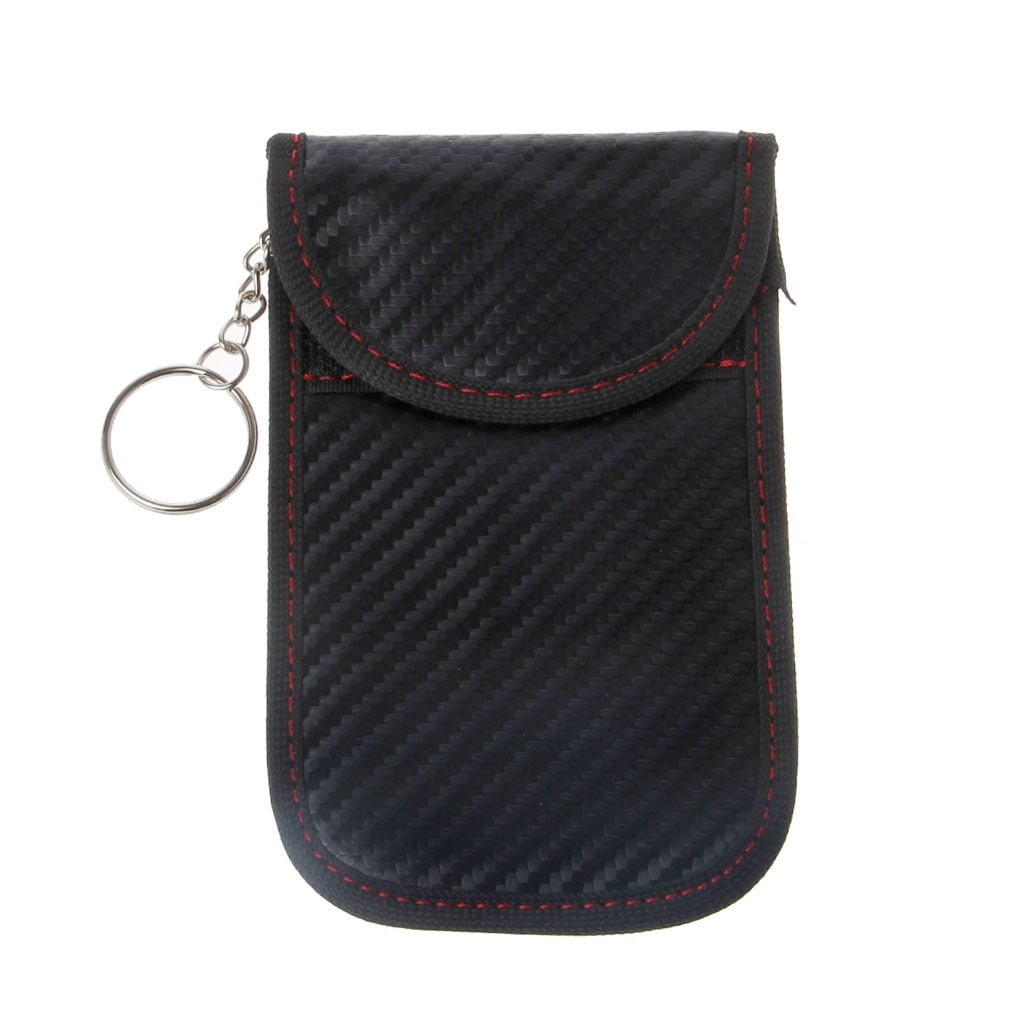 JUNTEX Anti Theft RFID Key Fob Pouch Durable Faraday Bag Car RFID ...