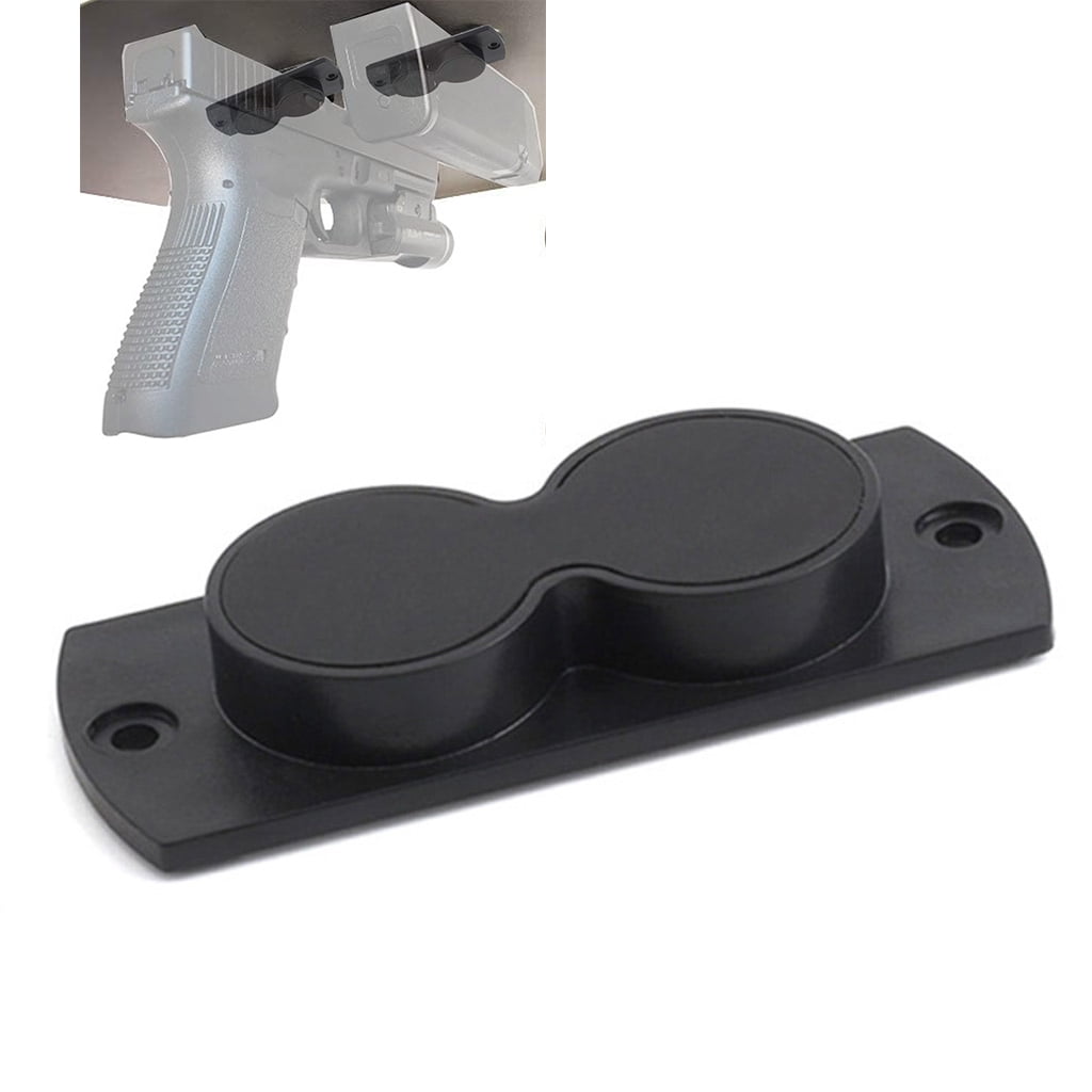 JUNTEX Black Magnetic Vehicle Guns Mount Storage Holder Fits for Guns ...