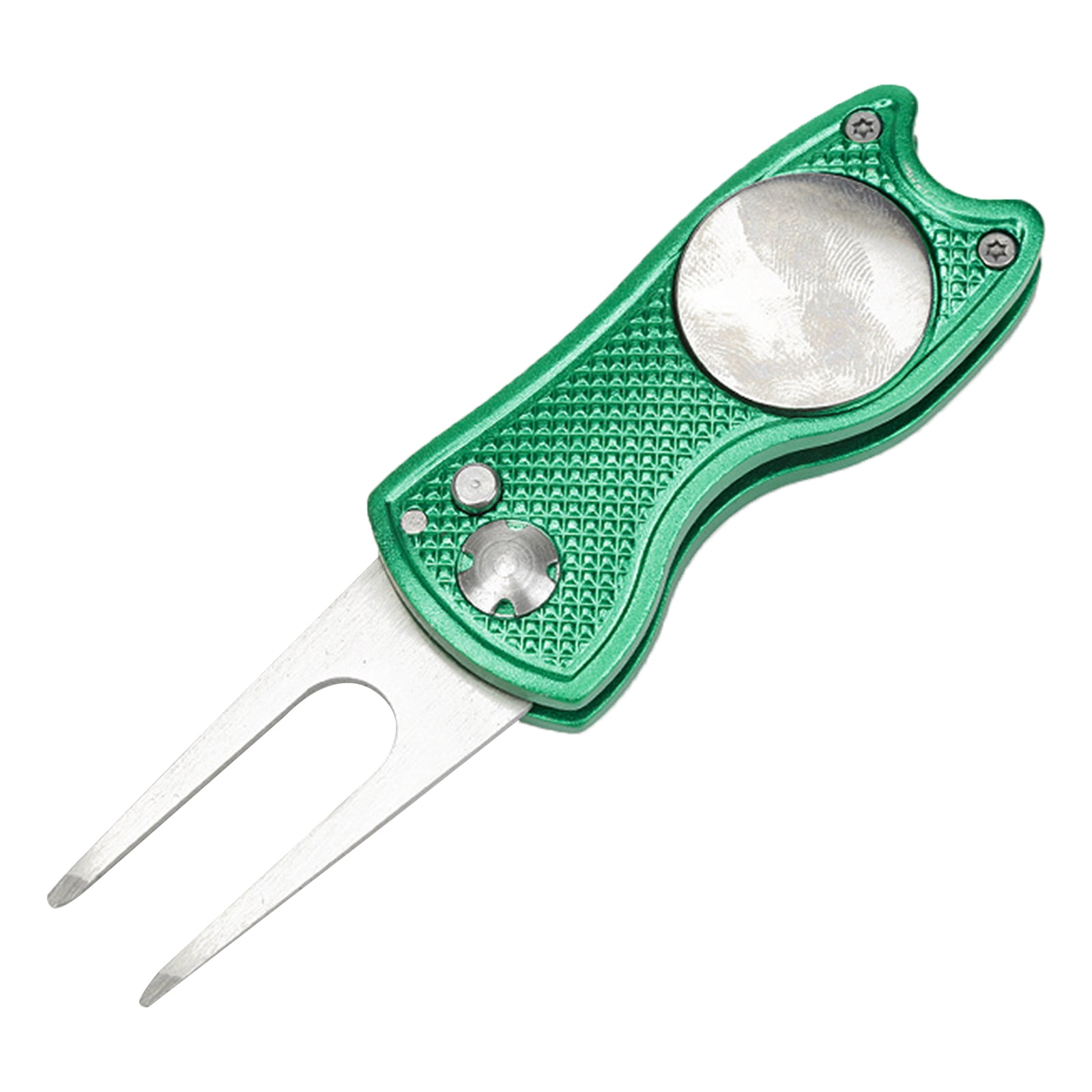 JUNTEX Stainless Steel Magnetic Golf Ball Marker Tool with Pop Up ...