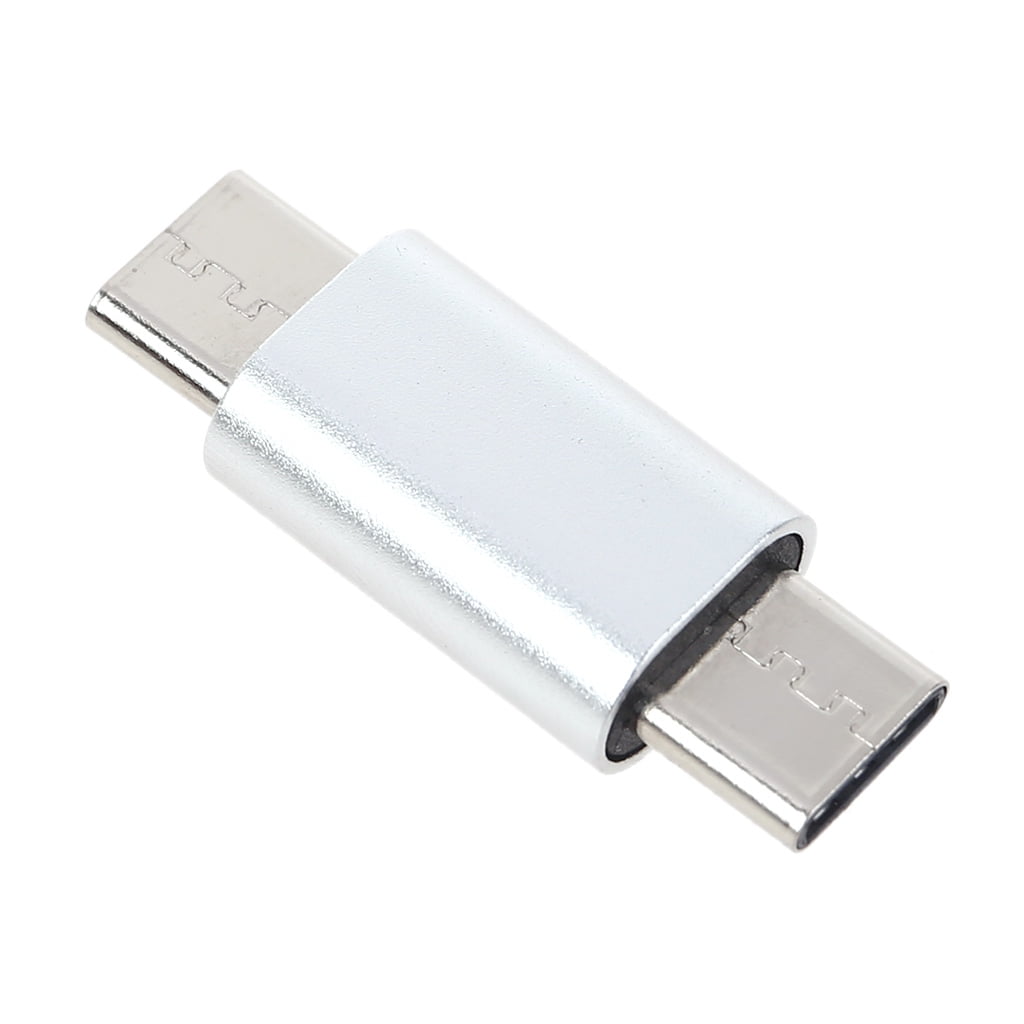 JUNTEX Universal Metal USB C Male to Male Connector Type C to Type C ...