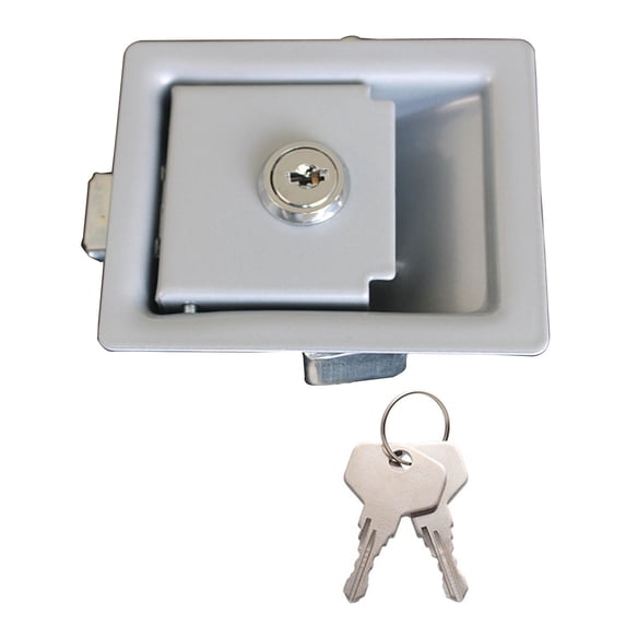 JUNTEX Upgraded RV Door Lock Black Trailer Door Lock with Paddle ...