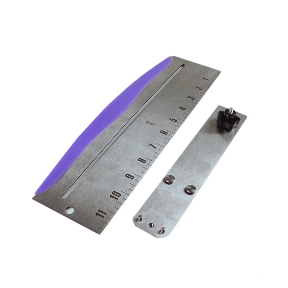 JUNWELL 12 Inch Adjustable Cake Scraper, Stainless Steel Cake Scraper ...