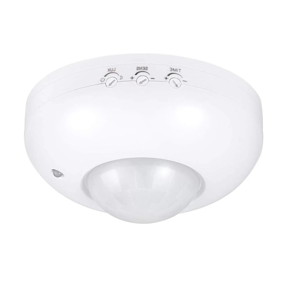 JUNWELL 360 Degree Ceiling Mount Occupancy Sensor 110-240V PIR Motion ...