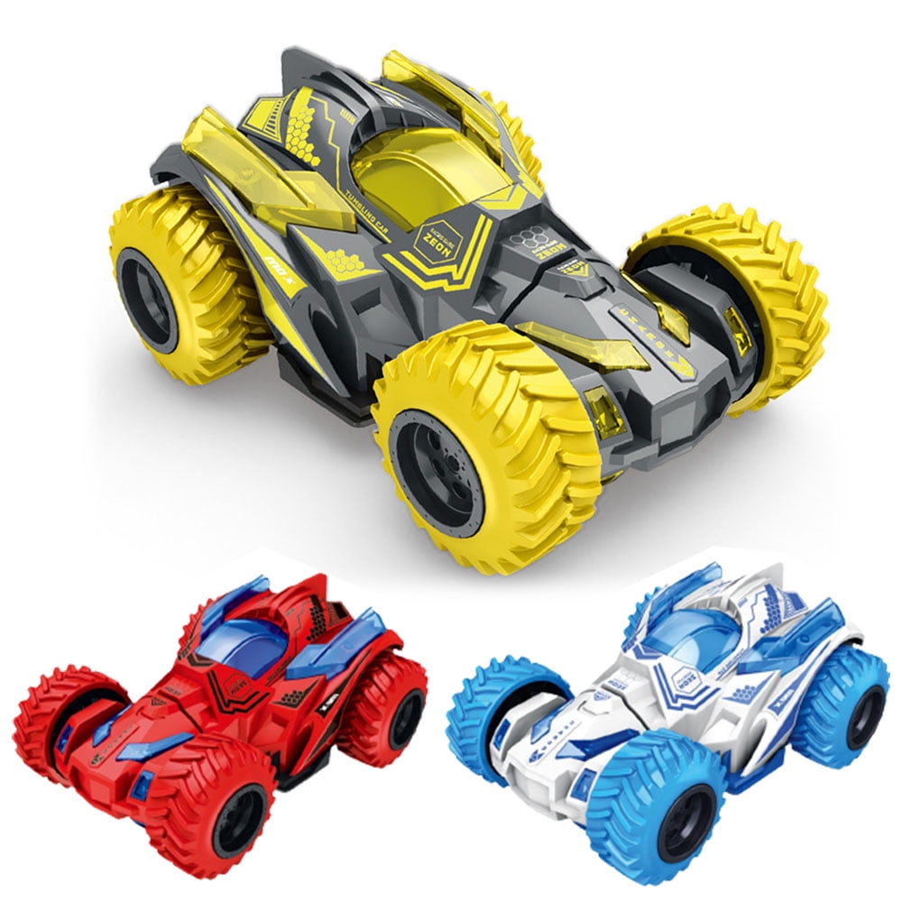 JUNWELL 3Pcs 4WD Inertia Buggy Toy, No Battery, Double Lever Design ...