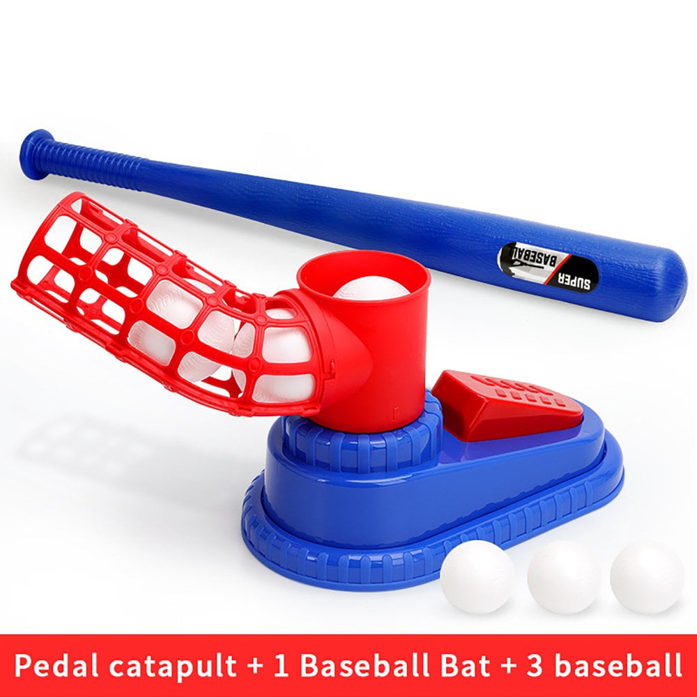 JUNWELL Children‘s Pitching Machine Children‘s Baseball Trainer ...