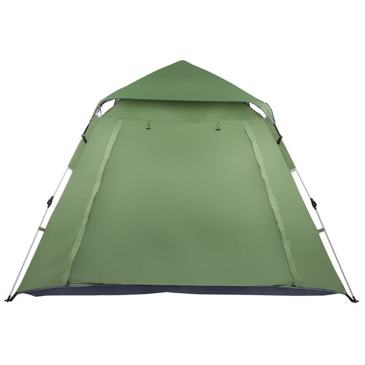 JUNWELL Family Tent, Camping Tent 240*240*150cm, Spring Quick Open Four ...