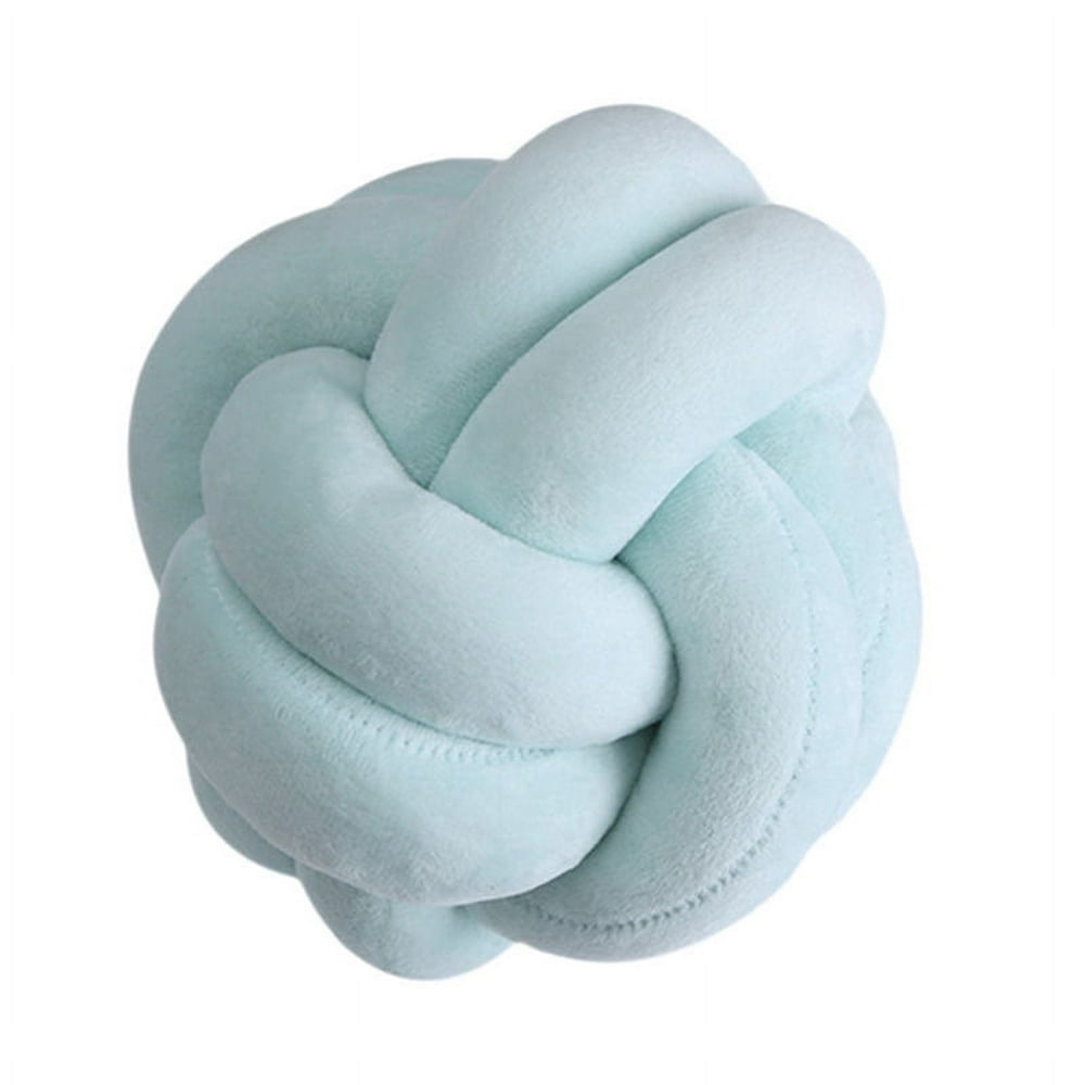 JUNWELL Knot Ball Plush Throw Pillow -Cute Toy Gift Home Bed Room Couch ...