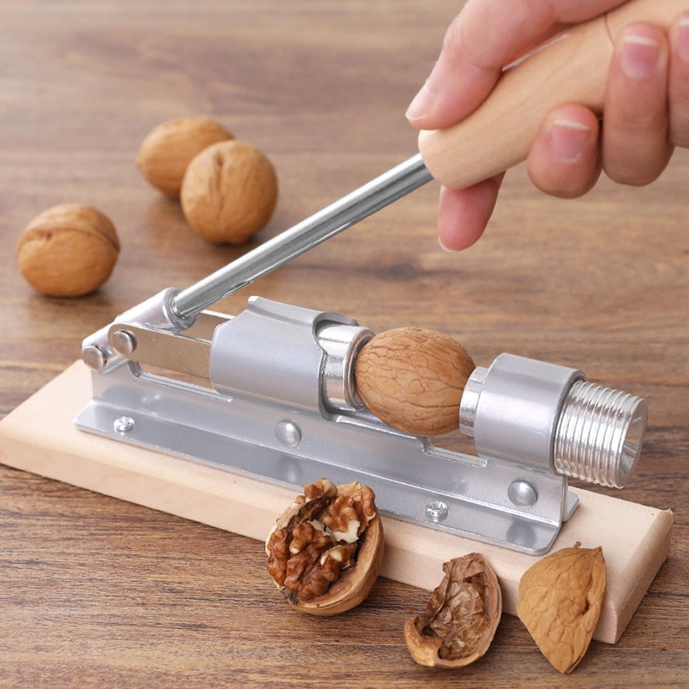 JUNWELL Pecan Nut Cracker Tool for Easy Cracking Heavy Duty Nut Sheller ...