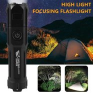 Rayovac Metal Rechargeable LED Flashlight with USB Charging Cable, 300 ...