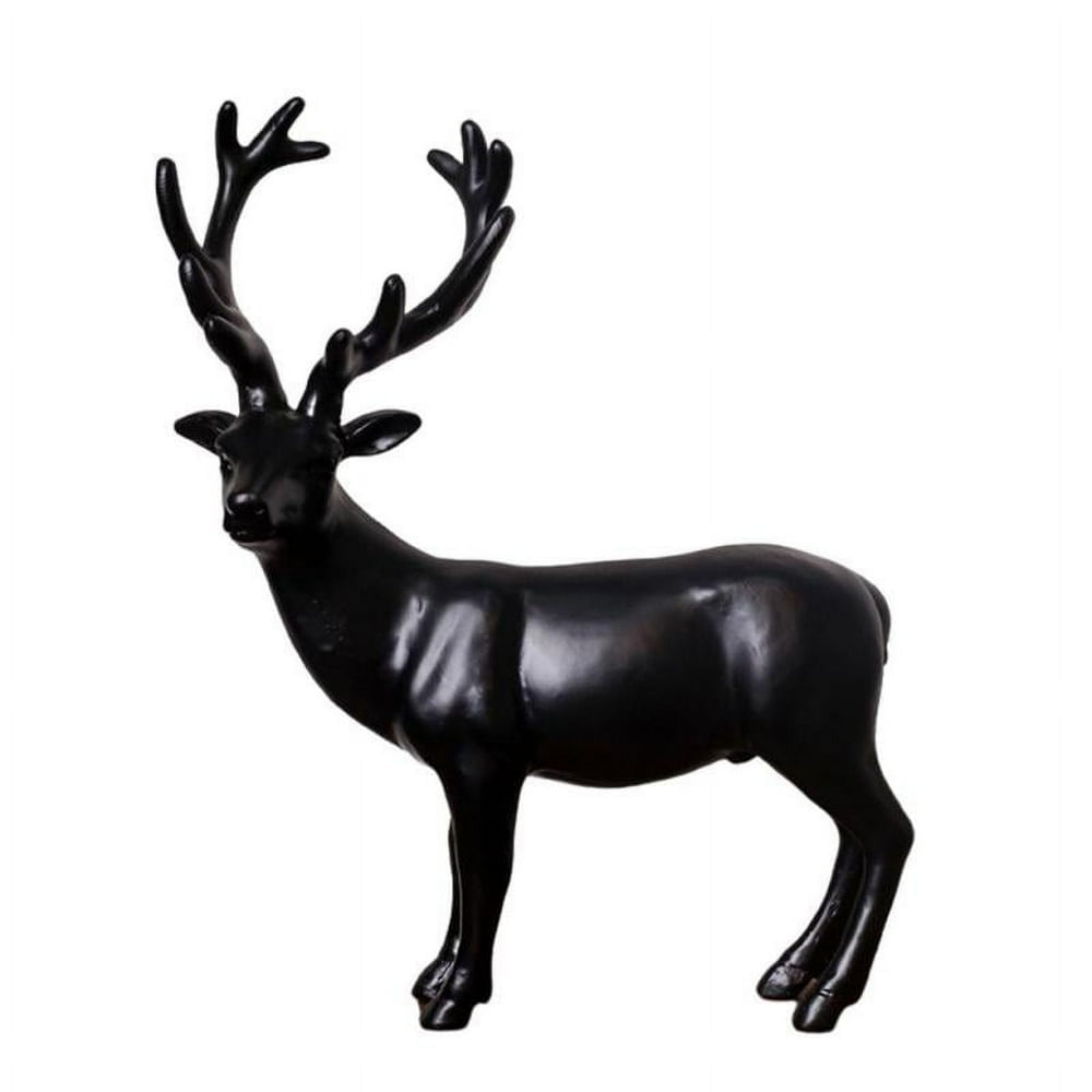 JUNWELL Resin Deer Figurine Abstract Decorative Sculpture Prop Wedding ...