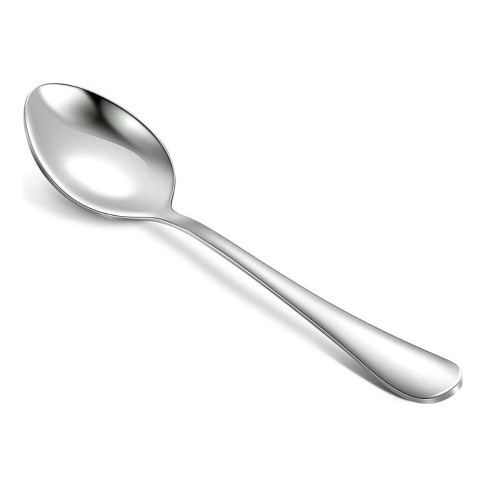 JUNWELL Stainless Steel Dinner Spoons Set,12 Piece 5.4" Spoons ...