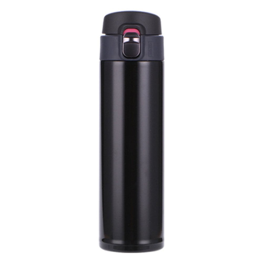 JUNWELL Stainless Steel Water Bottle Pop Up Vacuum Insulated Portable ...