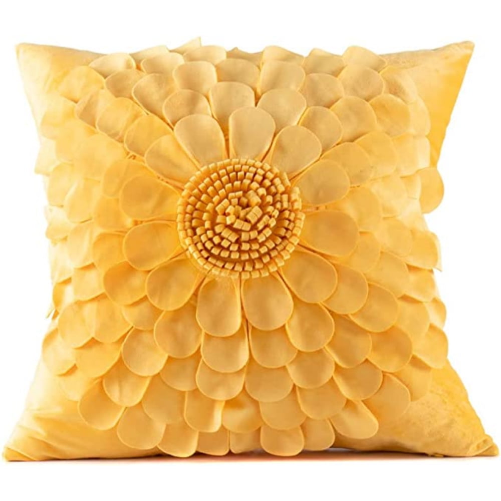 JUNWELL Throw Pillow Case,Sofa Summer Pineapple Pillow Office Light Luxury Super Soft Dormitory ...