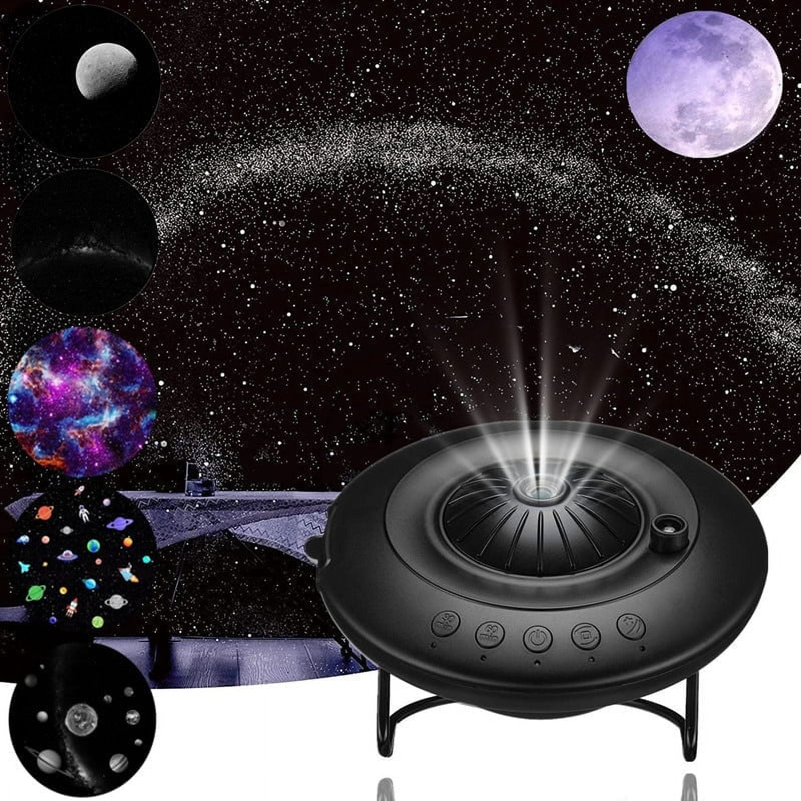 JUNWELL Upgraded Galaxy Projector Night Light Realistic Star Projector ...