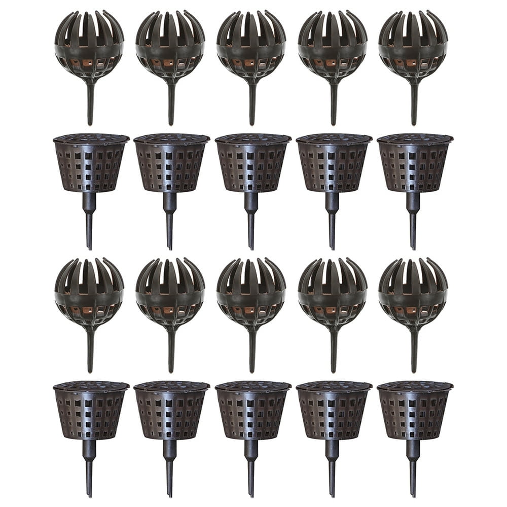 JUNWELL20 Pcs Root Tabs for Aquarium Plants Fertilizer Box Tool Prevent ...