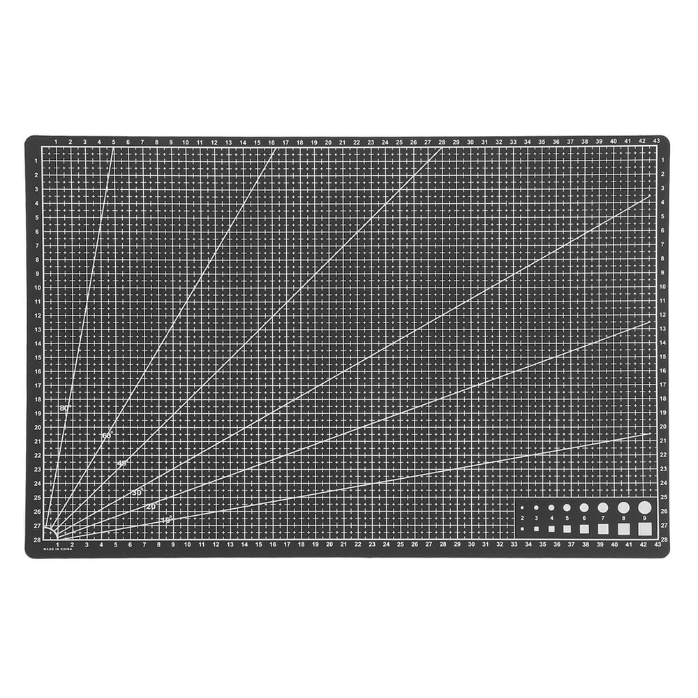 JUNWELLCutting Board Cutting Pad Plastic Cutting Sewing Crafts Craft Cutting A3 Cutting For ...