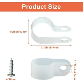 Outdoor Cable Clips & Wire Management Accessories for Organization