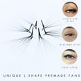 JUNXIAO-1200 Premade volume fans eyelash extension for professional ...