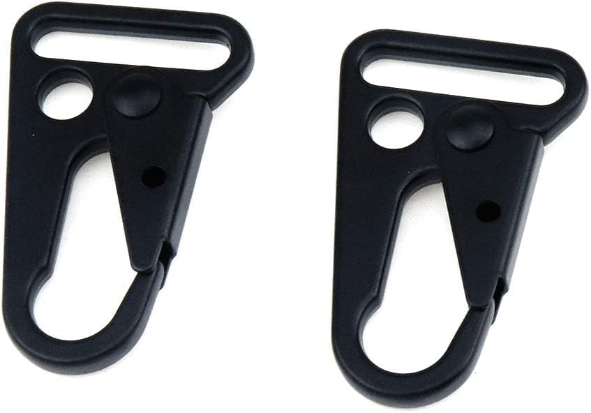 JUNXIAO-20Pcs Zinc Alloy Enlarged Mouth Clip Sling Clasp Hooks 1-Inch ...