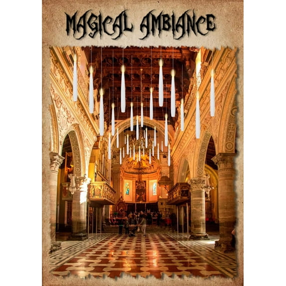 JUNXIAO-22pcs Flameless Floating Candle with Magic Wand Remote Timer ...