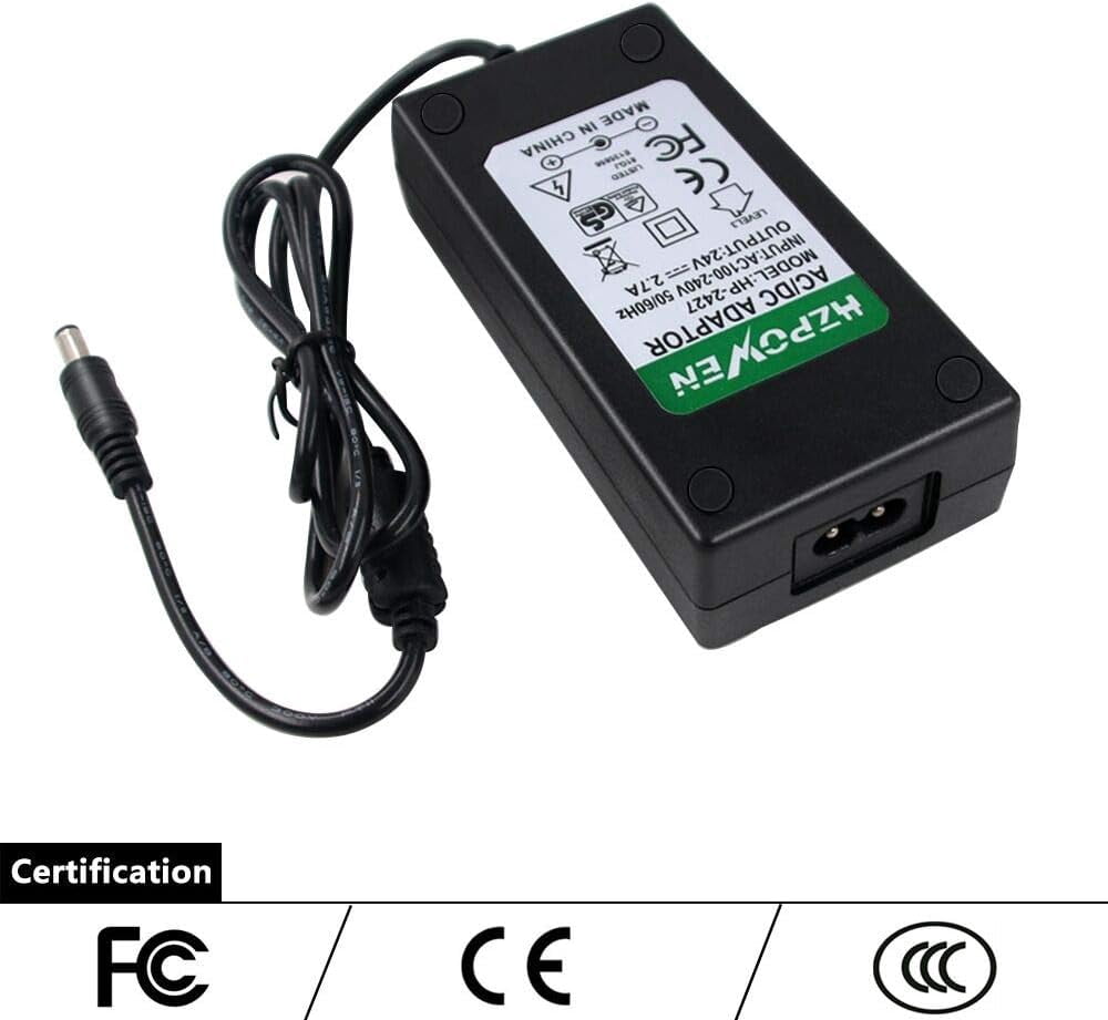 JUNXIAO-24V AC Adapter Replacement for FUJITSU Image Scanner FI-Series ...