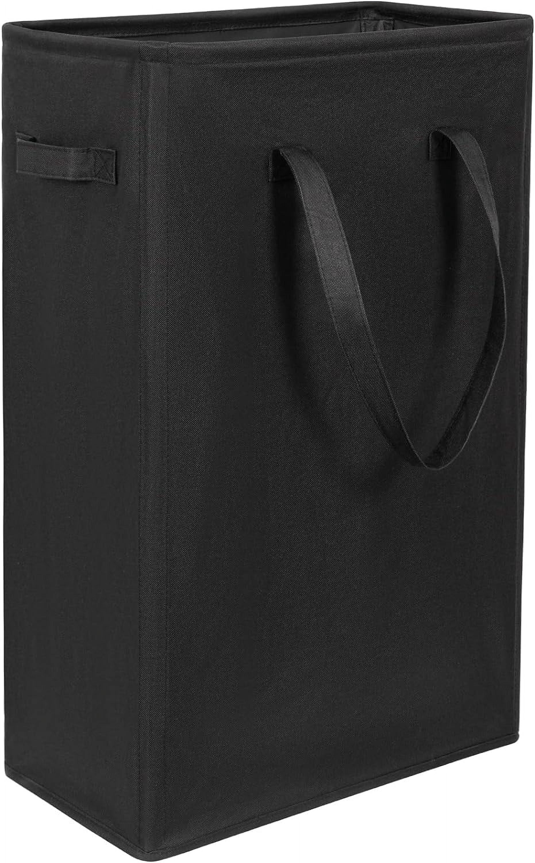 JUNXIAO-25-Inches Slim Laundry Hamper 60L Narrow Laundry Basket with ...