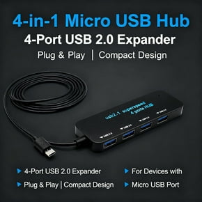 Micro Usb Otg Multi Port Hub