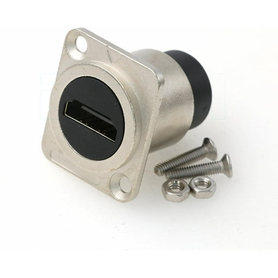 JUNXIAO-4K HDMI 2.0 Wall Faceplate D Type Connector HDMI to HDMI ...